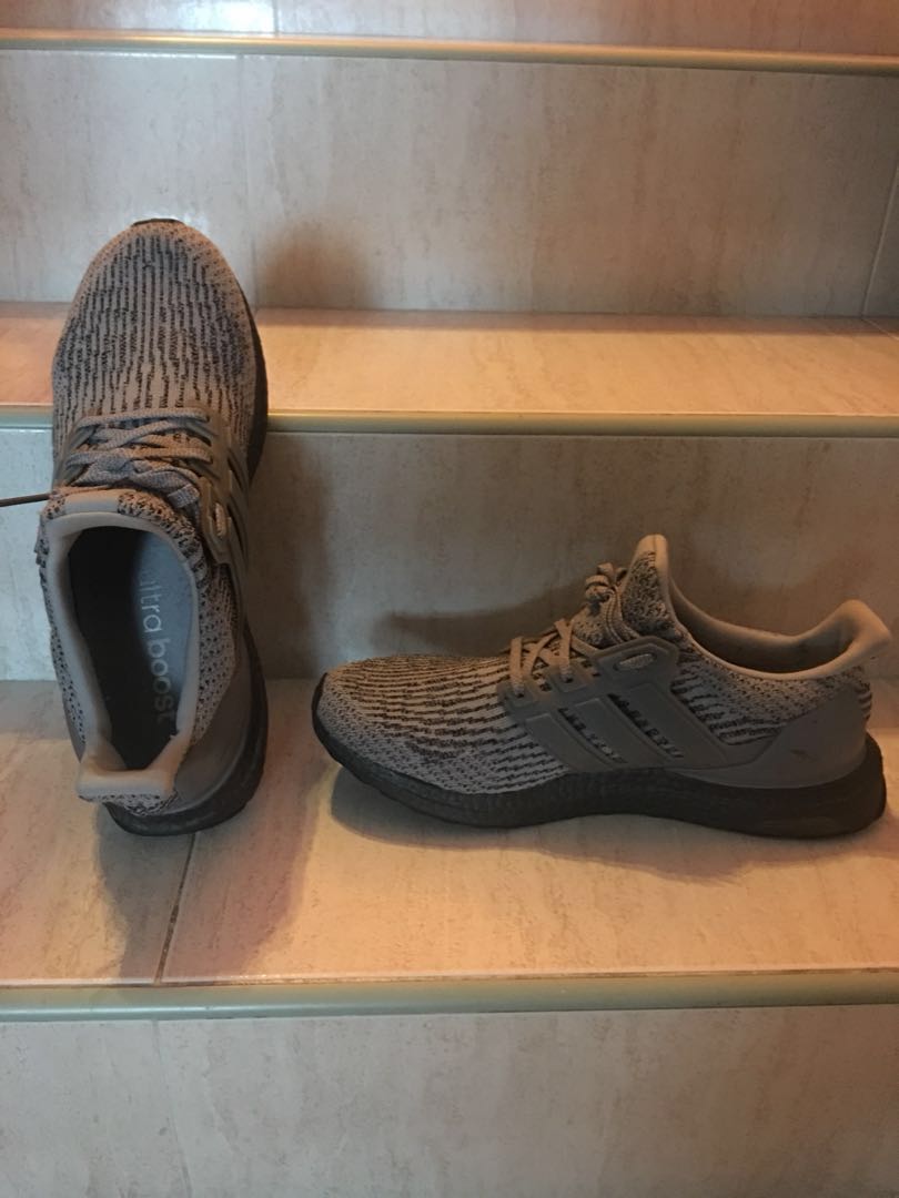 Adidas ultraboost 3.0 Triple Grey, Men's Fashion, Footwear, Sneakers on ...