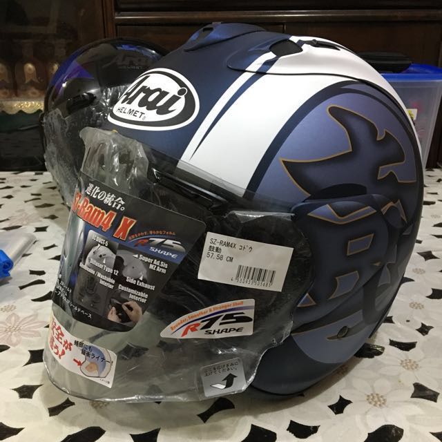 Arai ram 4 kodo, Motorcycles, Motorcycle Accessories on Carousell