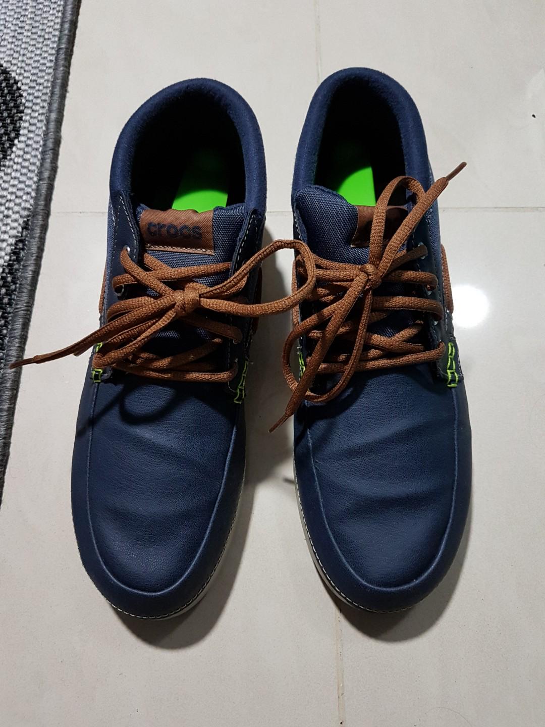 Authentic crocs semi high cut boot, Men's Fashion, Footwear, Dress ...