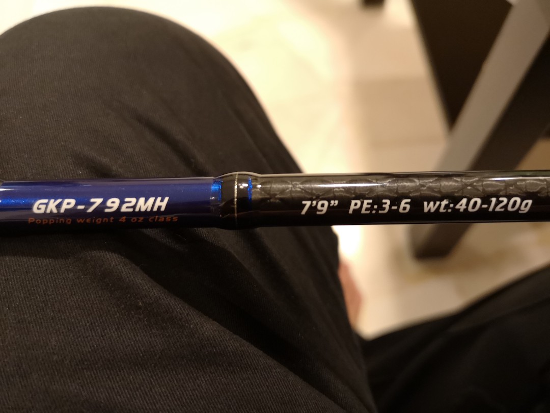 Eupro popping rod, Sports Equipment, Fishing on Carousell