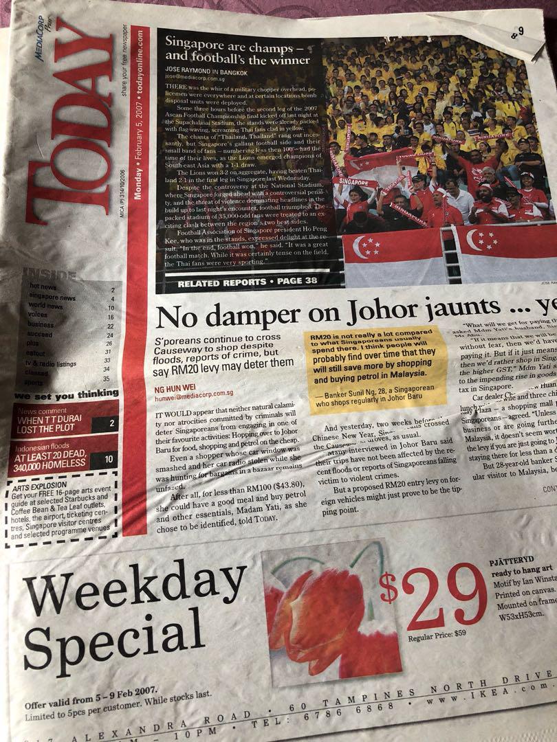 Singapore News Today : Latest News In Singapore And Around The World ...