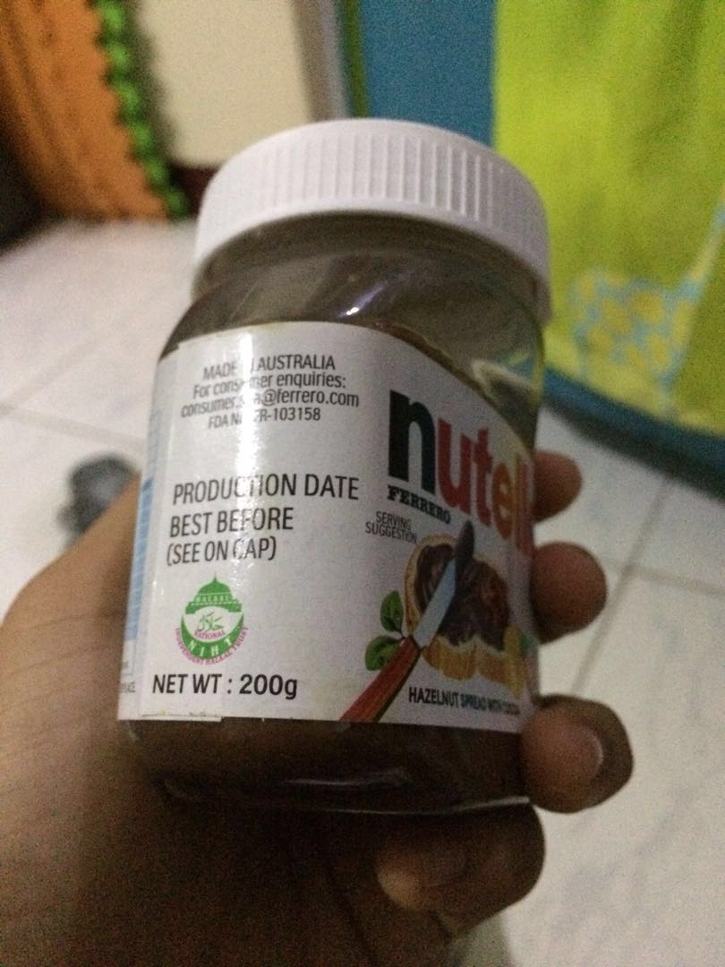 For Sale! nutella 200g, Food & Drinks, Homemade Bakes on Carousell