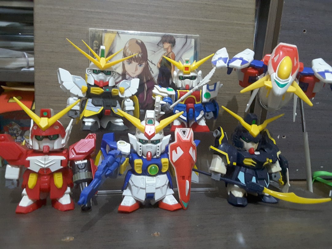 SD元祖-新機動戰記 高達W 流星作戰1套6隻 GUNDAM WING Operation Meteor 1995年, 興趣及遊戲, 玩具 ...