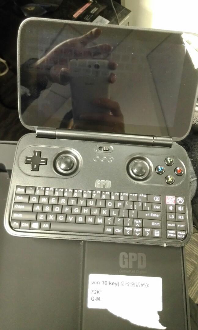 GPD WIN Handheld PC Game Console - BLACK INTEL CHERRY TRAIL X7-Z8750 ...