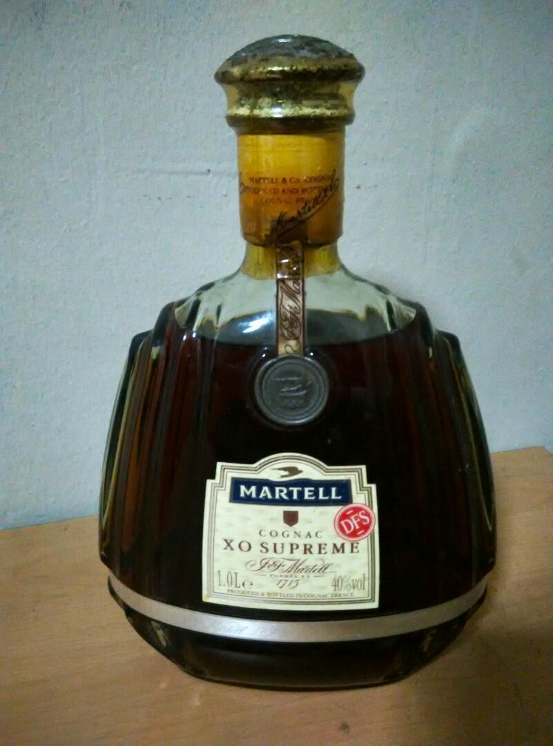 Martell Cognac XO Supreme, Food & Drinks, Alcoholic Beverages on Carousell