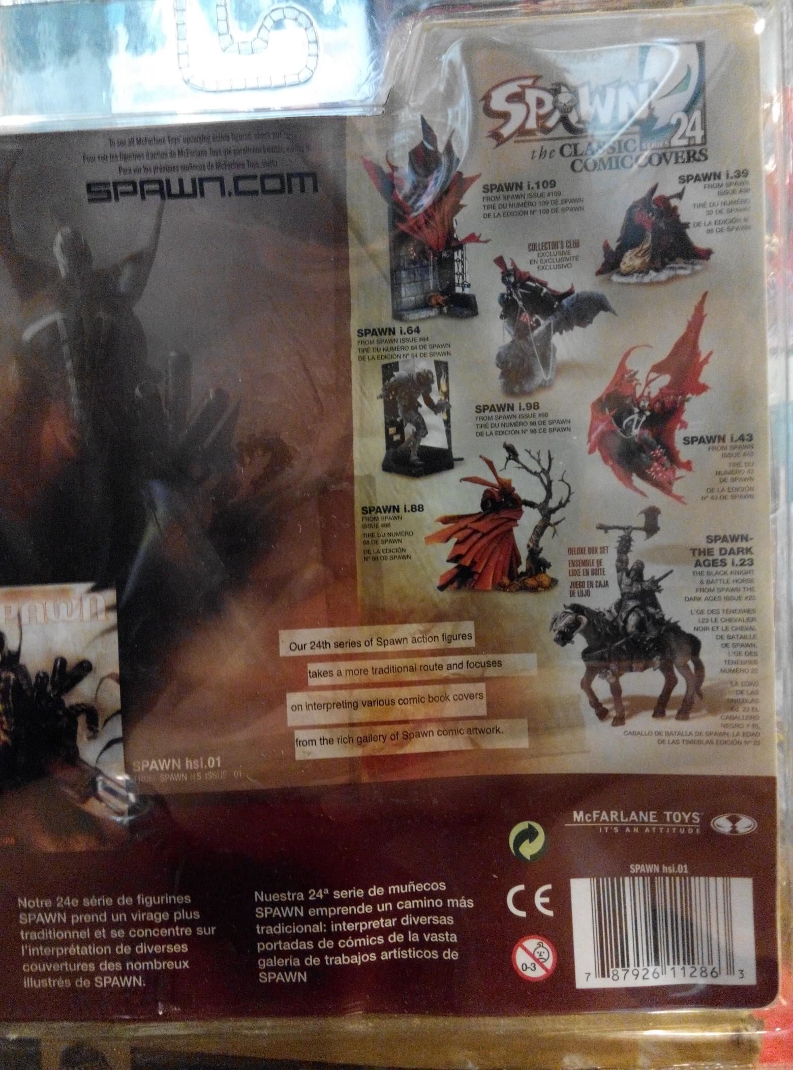 McFarlane - Spawn Series 24 - Hellspawn I.001, Hobbies & Toys, Collectibles & Memorabilia, Fan ...