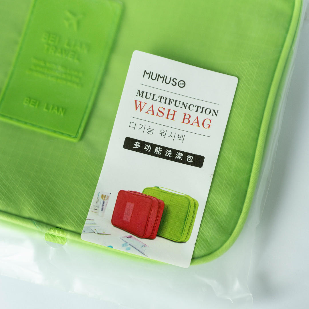 Mumuso Multifunctional Wash Bag, Women's Fashion, Bags & Wallets, Cross ...