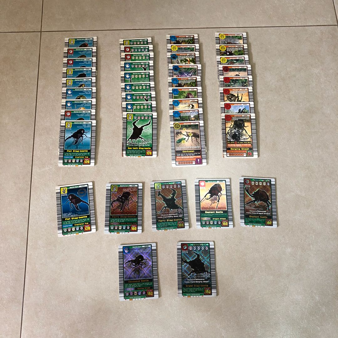 Mushiking Card Collection, Hobbies & Toys, Toys & Games on Carousell