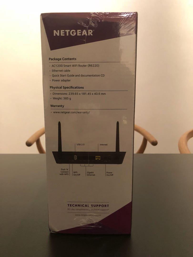 Netgear AC1200 Wireless Router, Computers & Tech, Parts & Accessories ...