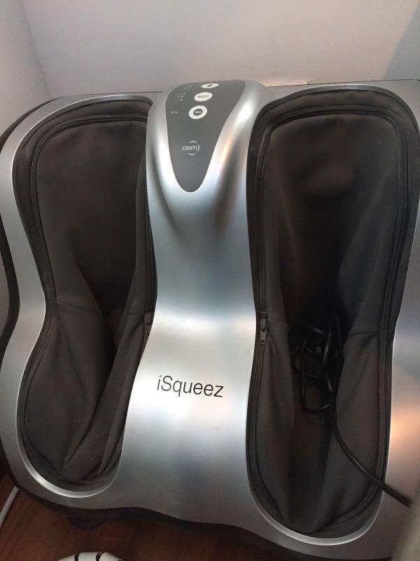 Osim iSqueez foot massager, Health & Nutrition, Massage Devices on ...