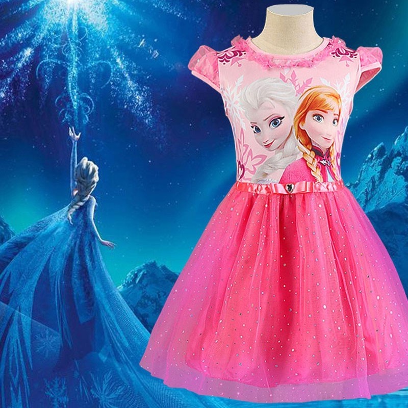 SALES! Frozen Dress, Babies & Kids, Babies & Kids Fashion on Carousell
