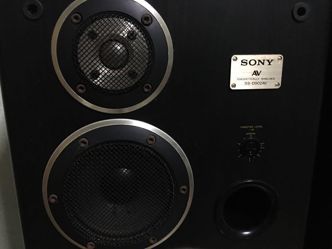 Sony Speaker System (SS-D902AV), Audio, Soundbars, Speakers ...