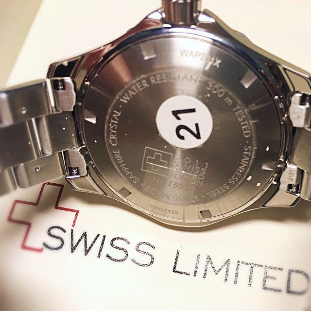 Tag Heuer Swiss Limited Edition luxury timepiece, Luxury, Watches on ...