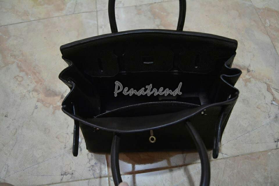 Tas HERMES BIRKIN COFFEE Genuine Leather, Fesyen Wanita, Tas & Dompet di Carousell