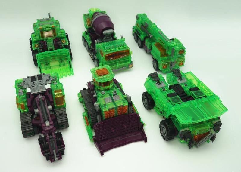 Transformers NBK Devastator Crystal Clear, Hobbies & Toys, Toys & Games ...