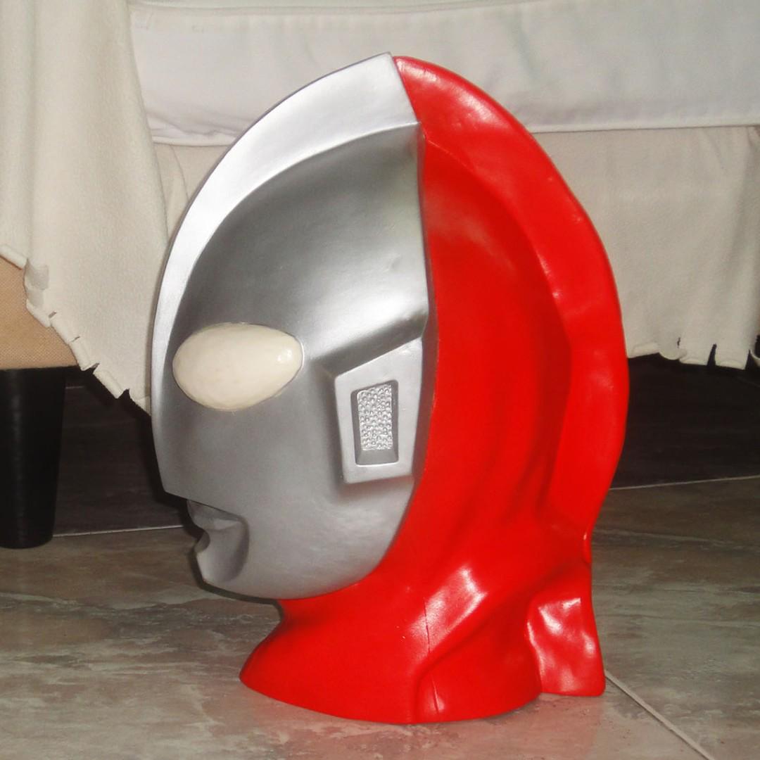 Ultraman 1:1 Head Bust Statue 90's Tsuburaya Chaiyo Ruishi Boxed ...