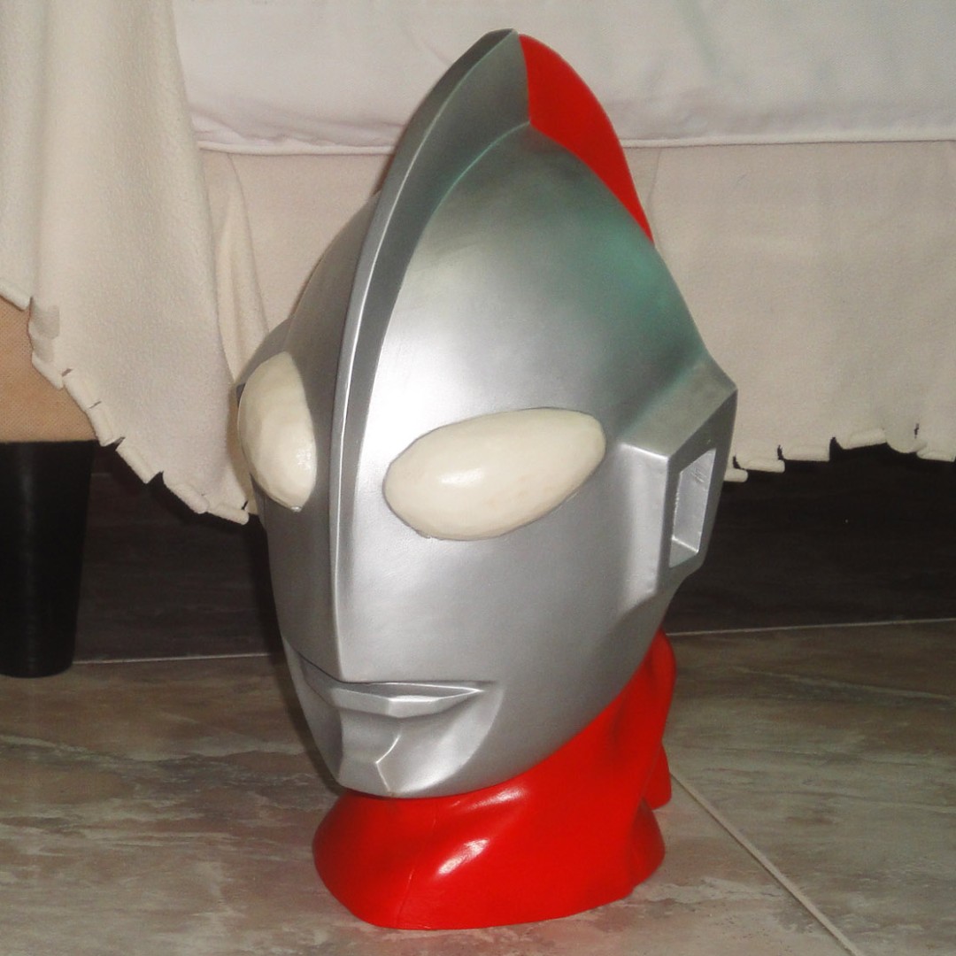 Ultraman 1:1 Head Bust Statue 90's Tsuburaya Chaiyo Ruishi Boxed ...