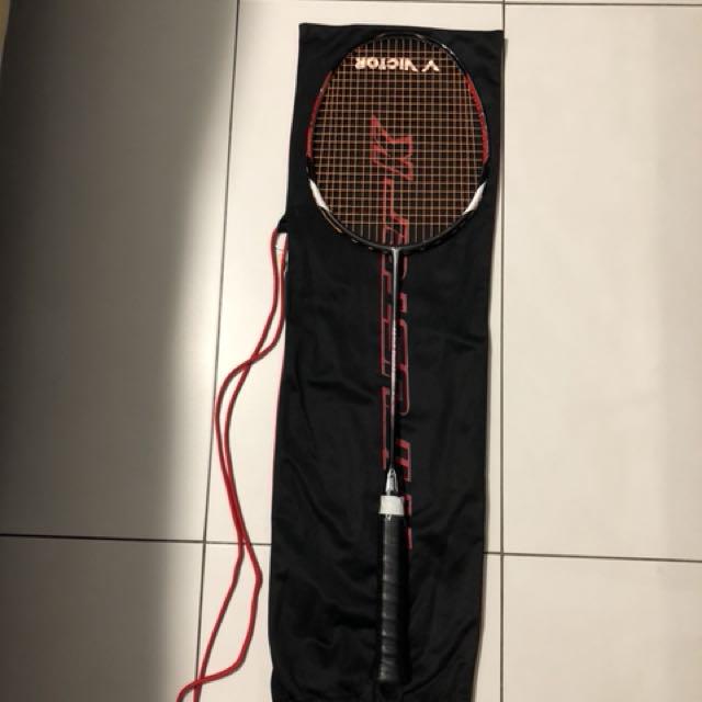 Victor Badminton racket brave sword 12, Sports Equipment, Sports ...