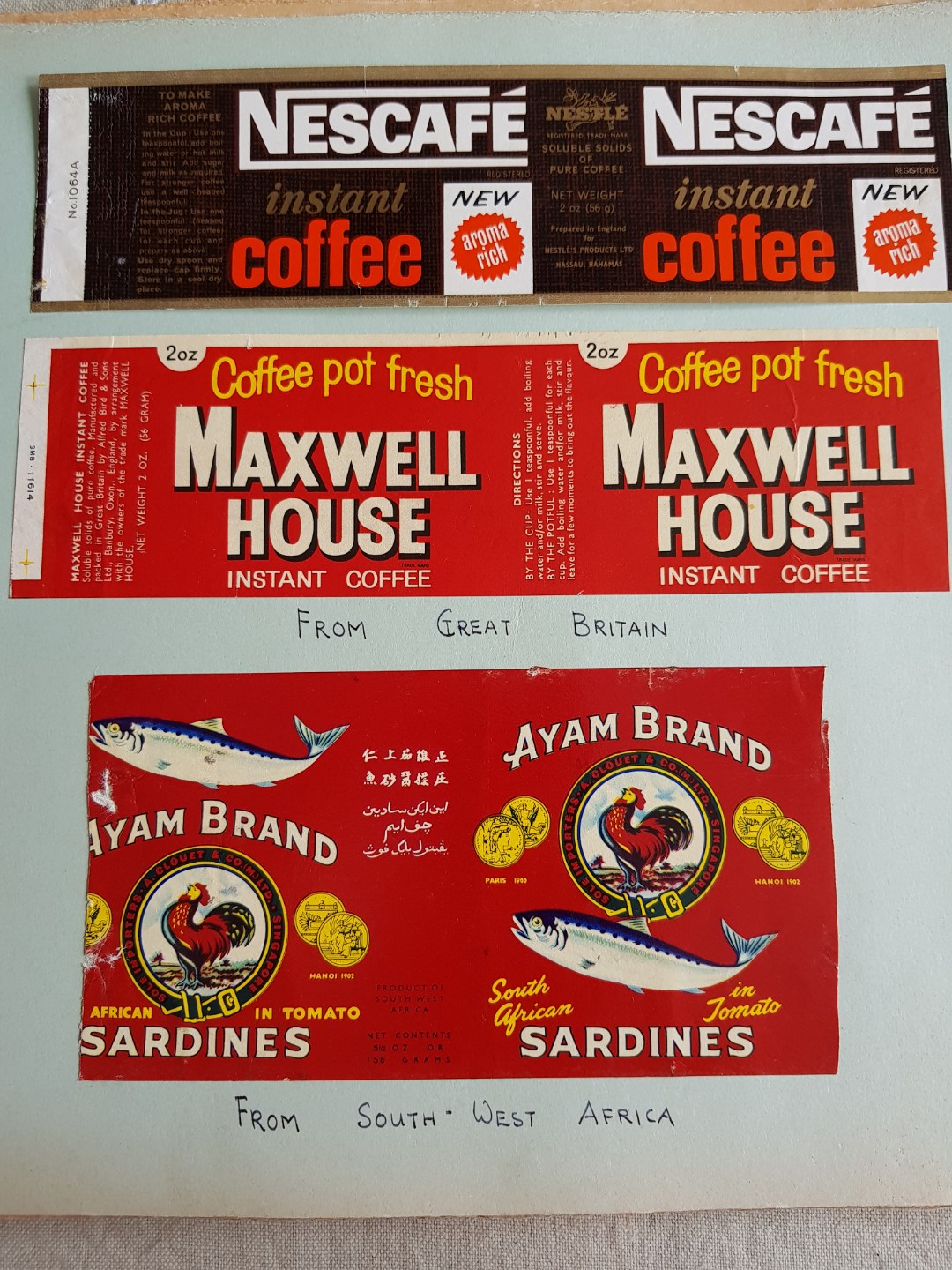 Vintage Labels, Hobbies & Toys, Memorabilia & Collectibles, Vintage ...