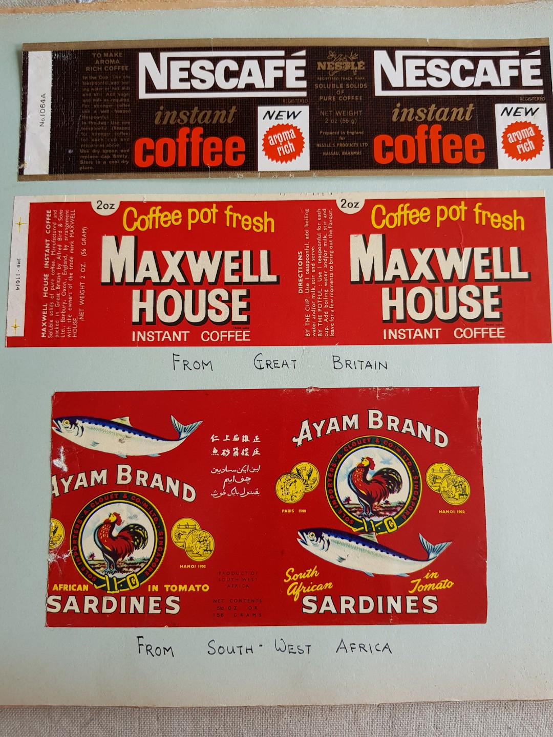 Vintage Labels, Hobbies & Toys, Memorabilia & Collectibles, Vintage ...