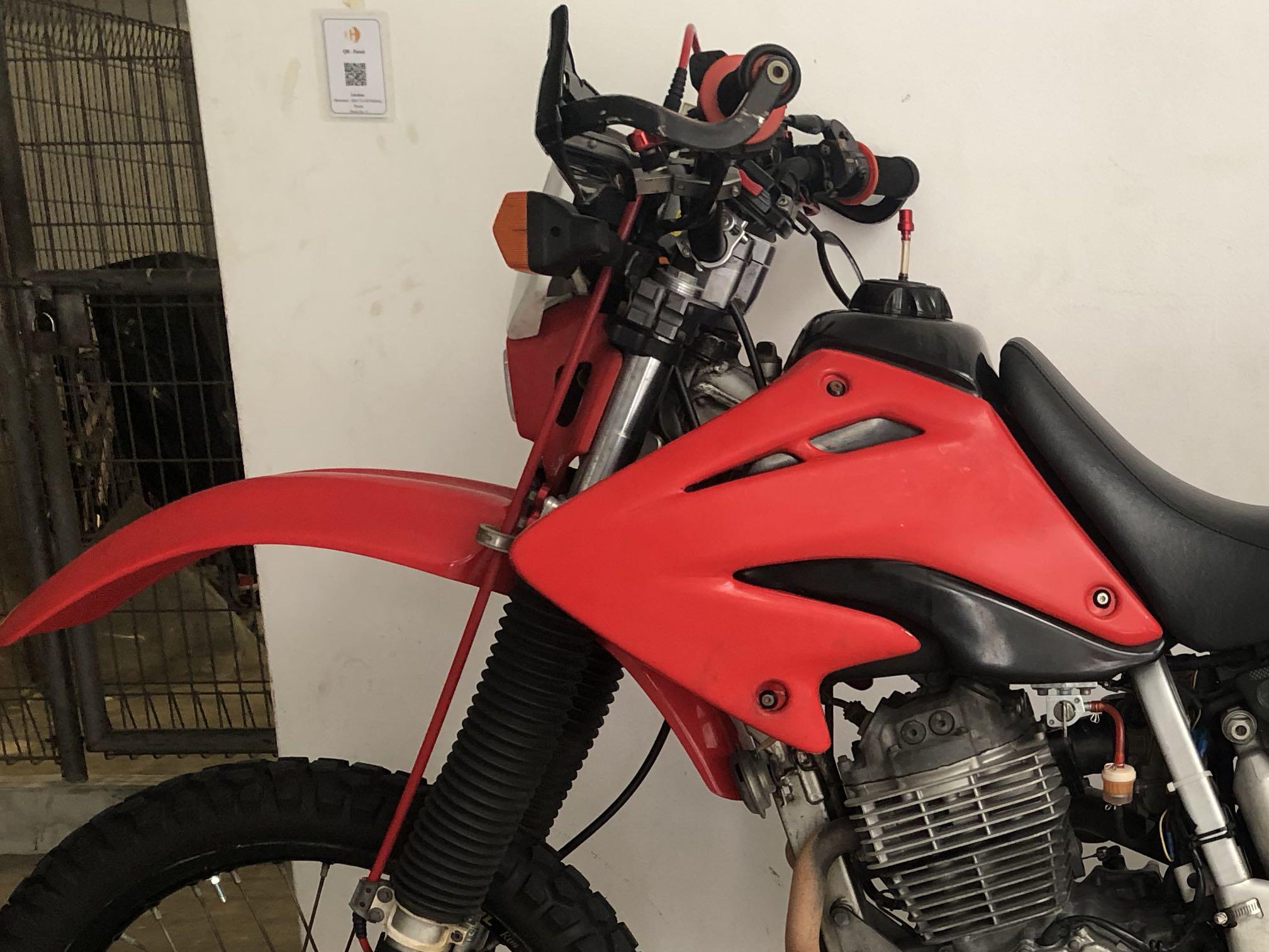 XR400 12ltr IMS fuel tank, Motorcycles, Motorcycle Accessories on Carousell