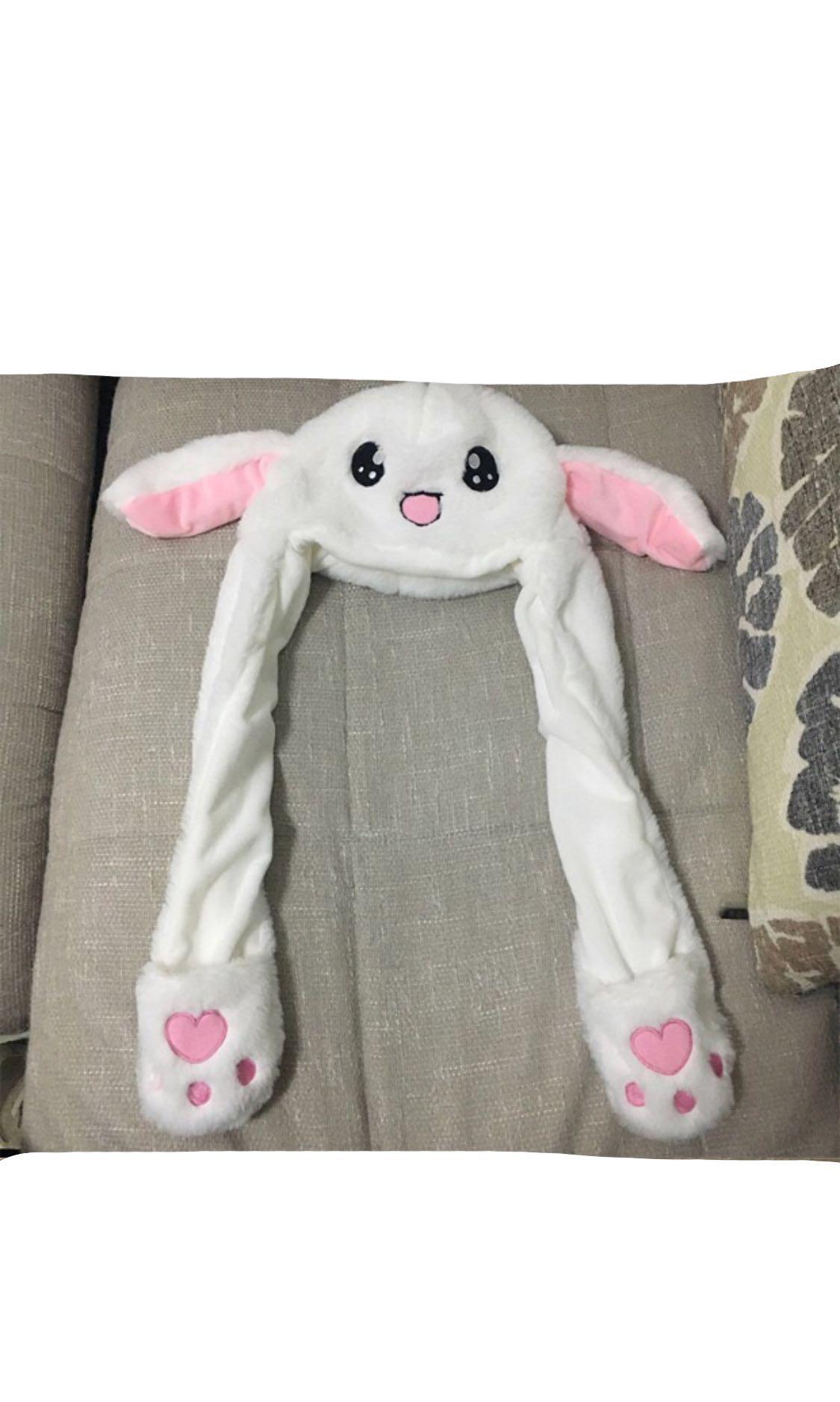 Youtiao666 bunny ears, Women's Fashion, Watches & Accessories, Hats ...