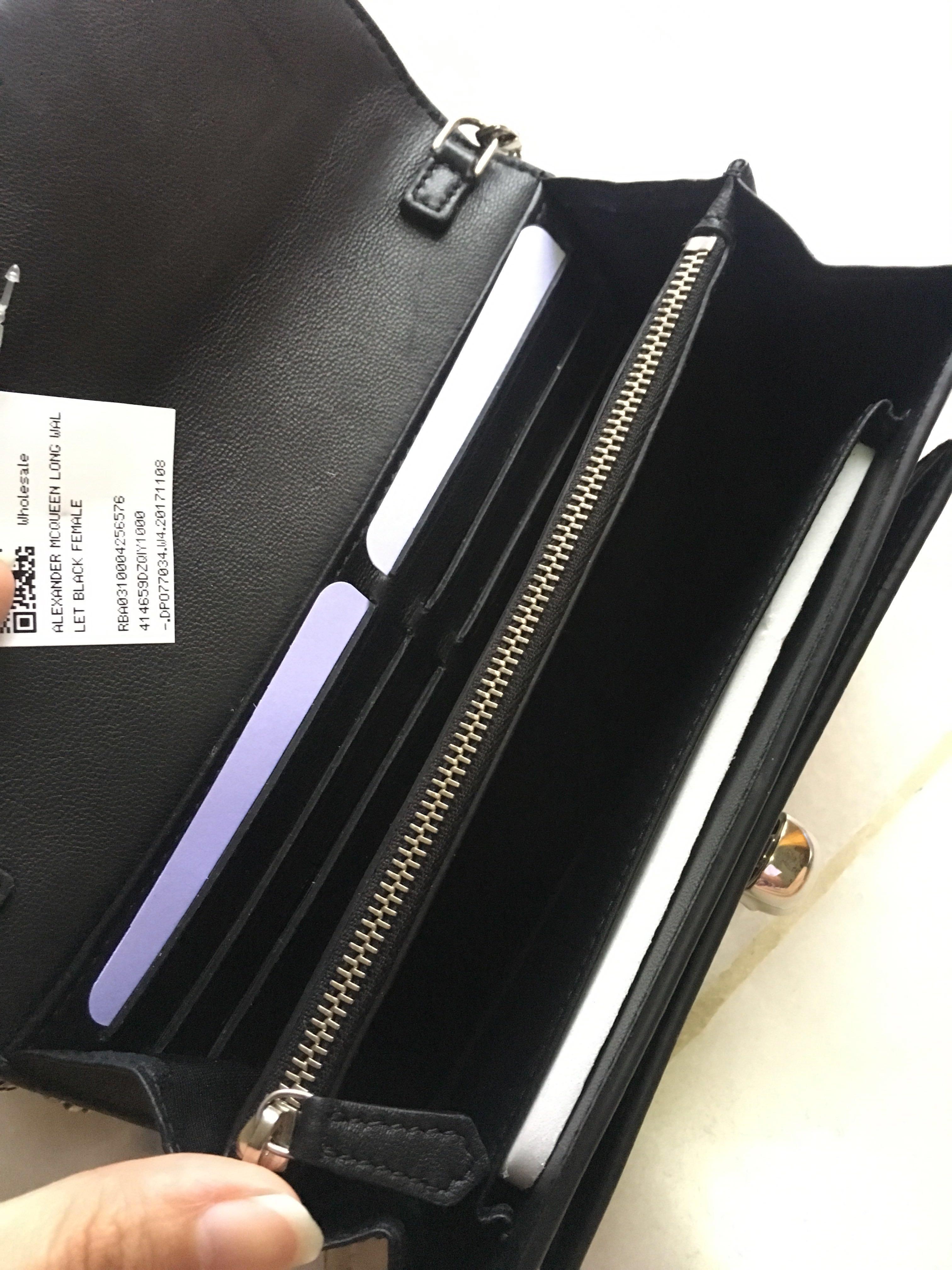 Alexandra McQueen Wallet, Luxury, Bags & Wallets on Carousell