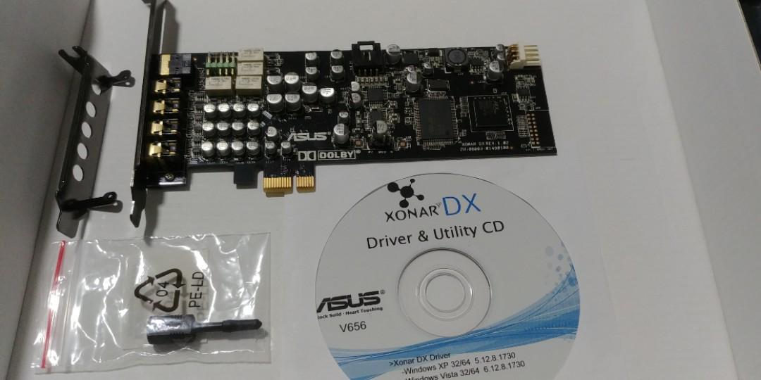Asus Xonar DX 7.1 PCI-E Sound Card, Computers & Tech, Parts & Accessories, Networking on Carousell