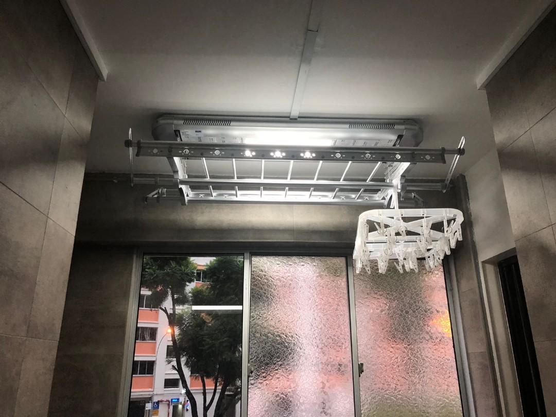 Automatic laundry system / Electronic laundry rack / Auto clothes ...