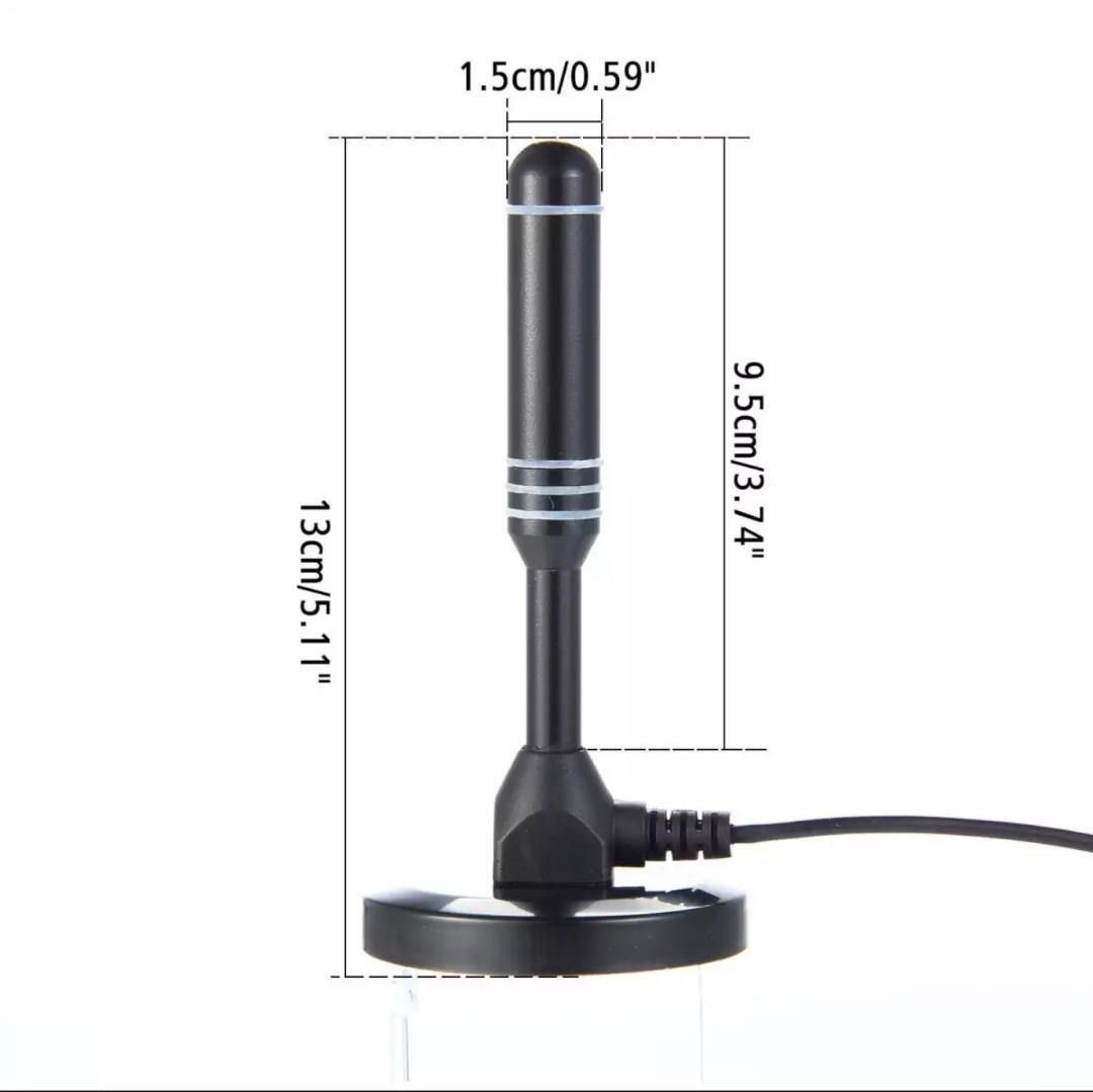 DVB-T2 Antenna for Mediacorps TV Channels with Amplifier USB 5M Long ...