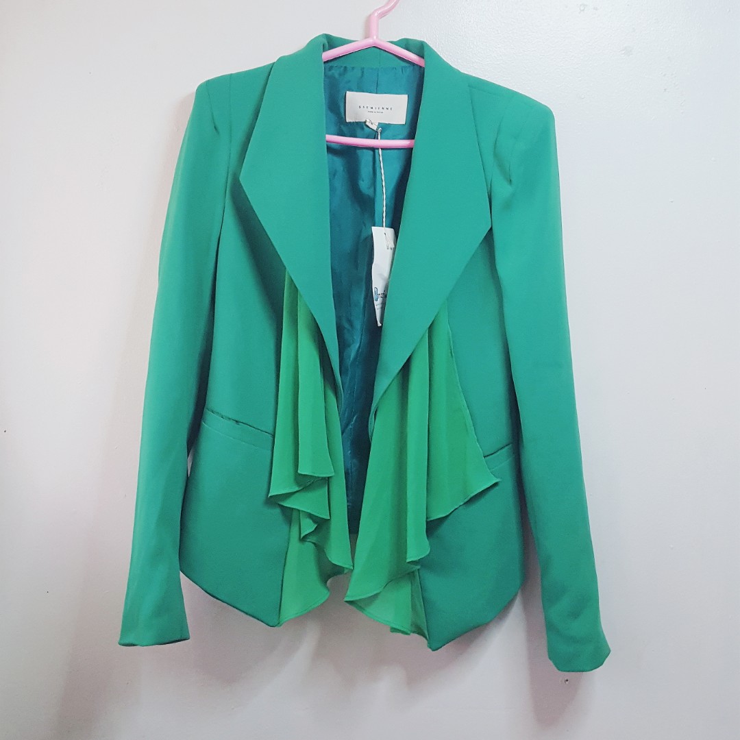 Formal Blazer Coat Green Business Office Wear Women s Fashion Coats formal-blazer-coat-green-business-office-wear-women-s-fashion-coats