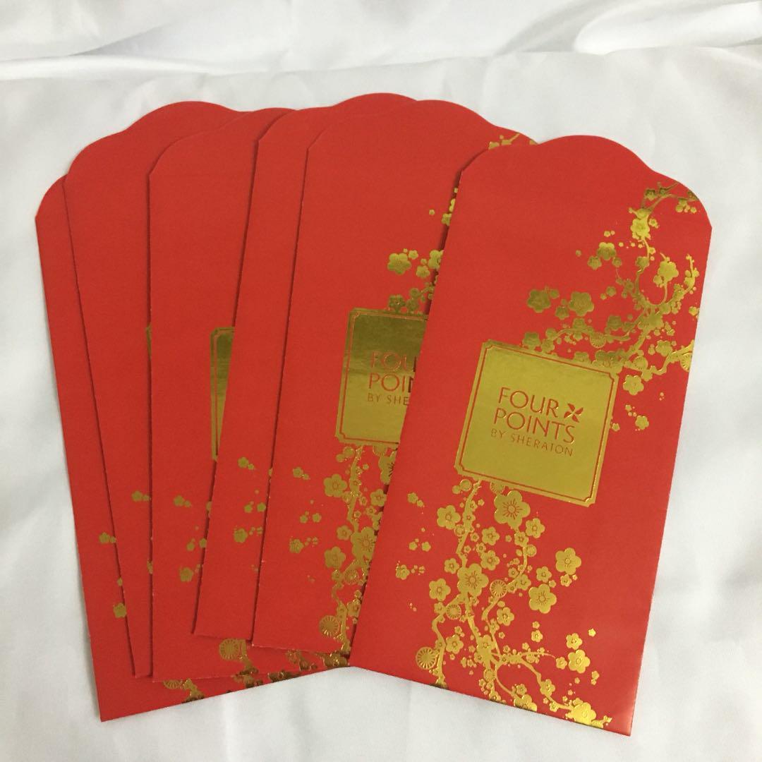 Four Point Angpao Packets ( 6pcs), Hobbies & Toys, Stationery & Craft ...