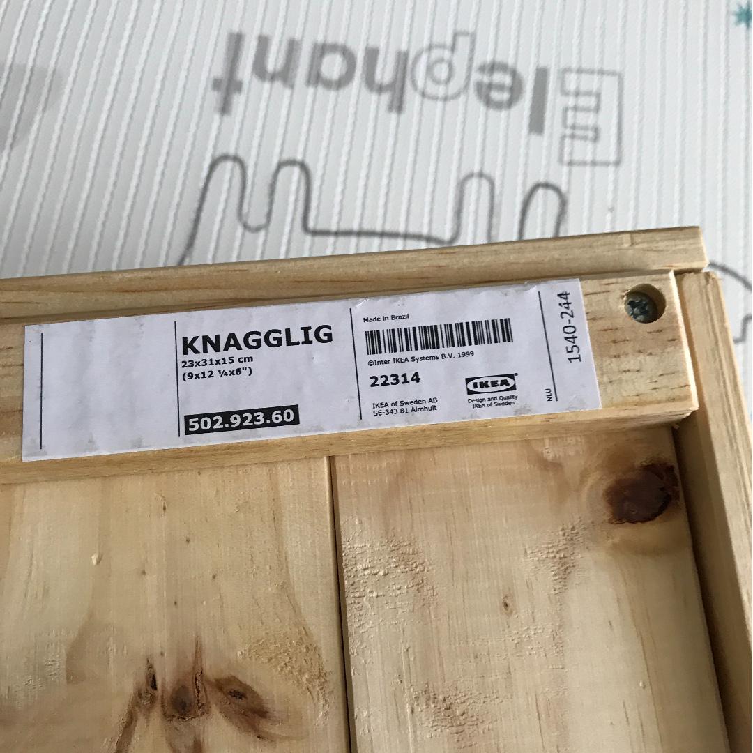 Knagglig Ikea crates, Furniture & Home Living, Home Improvement ...