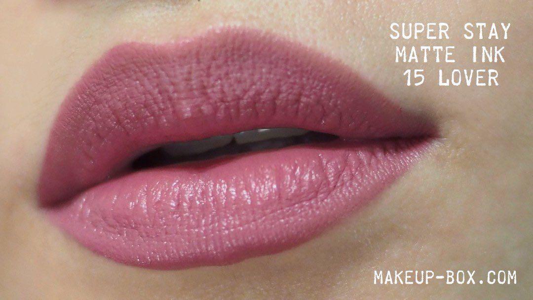 Maybelline SUPERSTAY Matte Ink #15 Lover, Beauty & Personal Care, Face ...