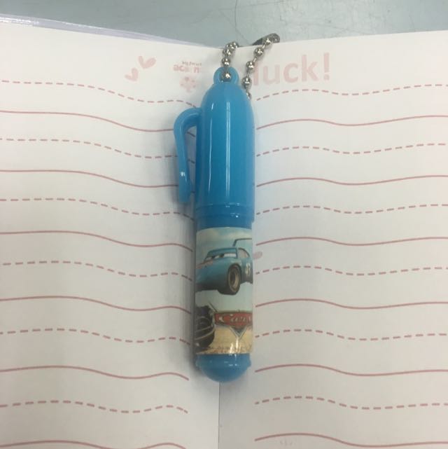 McQueen Car Notebook With Mini Pen, Hobbies & Toys, Stationery & Craft ...