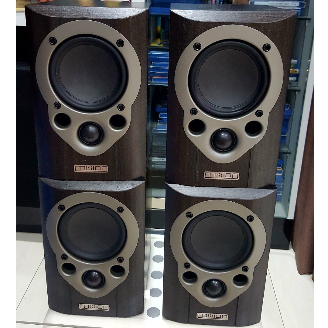 Mission M30i (i- improved version) surround speakers, Audio, Soundbars ...