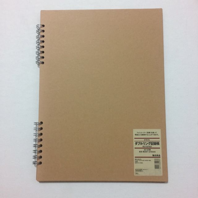 Muji Note Book, Hobbies & Toys, Stationery & Craft, Stationery & School ...