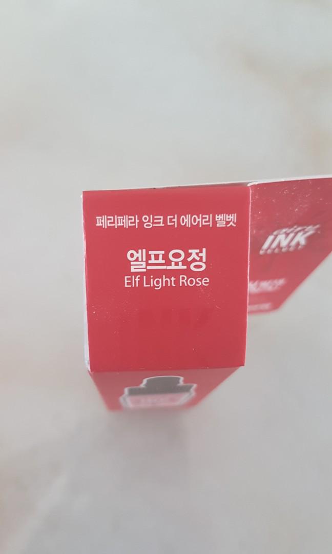 peripera airy ink velvet shade elf light rose, Beauty & Personal Care ...