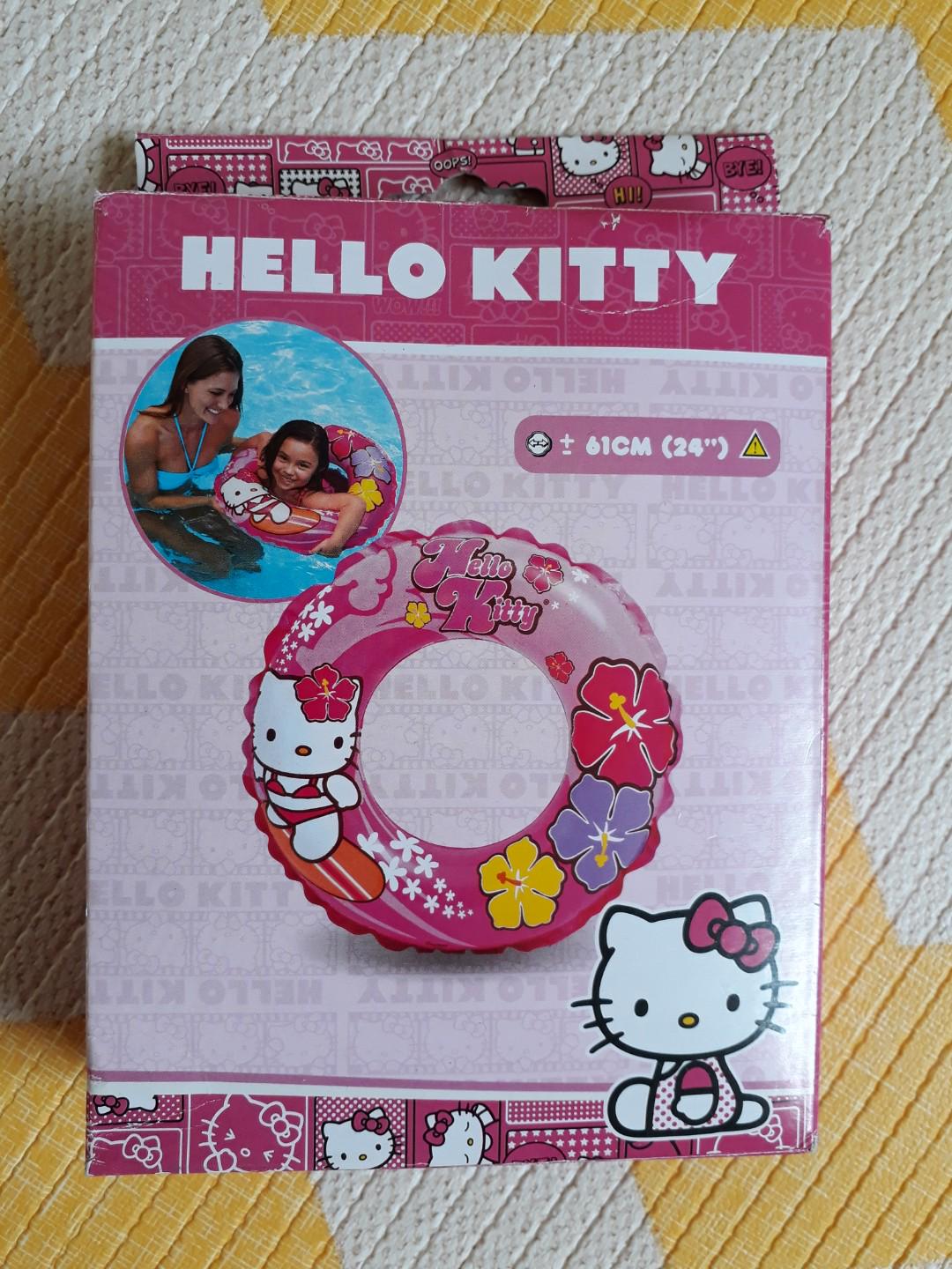 Preloved Hello Kitty swim ring, Babies & Kids, Babies & Kids Fashion on ...