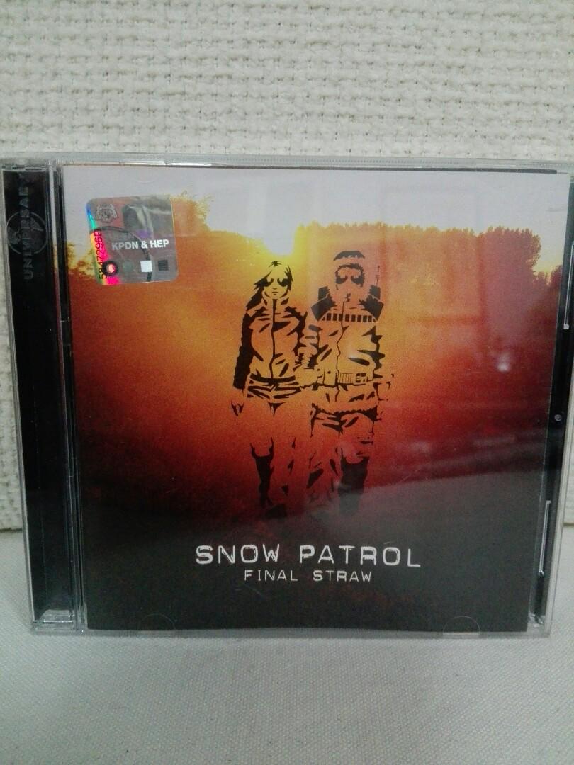 Snow Patrol CD, Final Straw, Hobbies & Toys, Music & Media, CDs & DVDs ...
