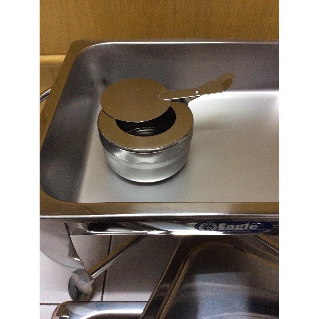 Stainless Steel Buffet Tray (Penang Only), Furniture & Home Living ...