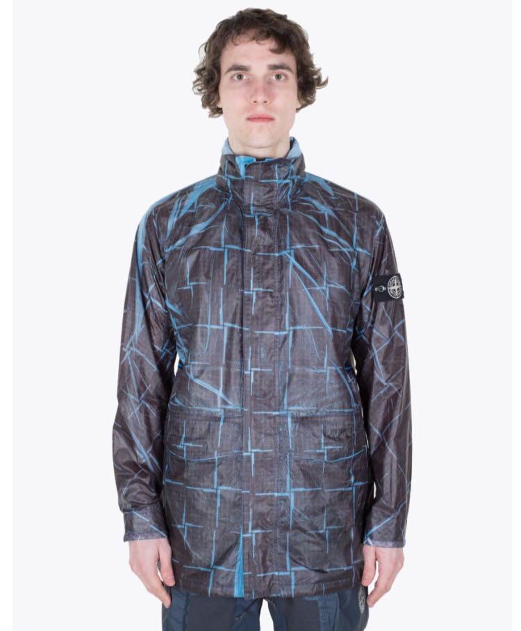 Stone Island PAPER POLY SI HOUSE CHECK GRID 452J2, Men's Fashion, Tops ...