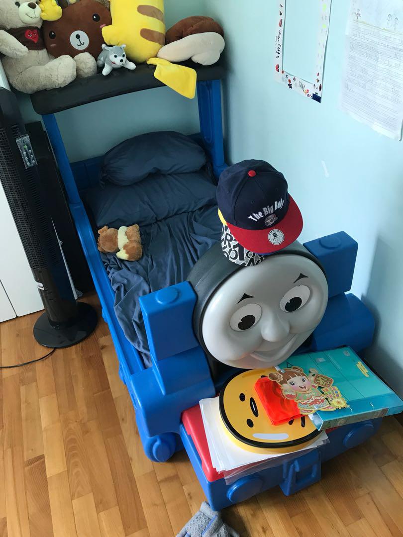 Thomas the train bed, Furniture, Beds & Mattresses on Carousell