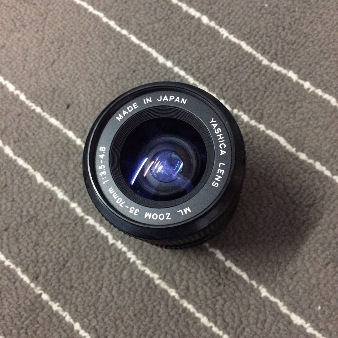 Yashica ML Zoom 35-70mm C/Y Lens, Photography, Lens & Kits on Carousell