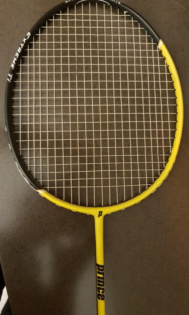 3 Badminton Rackets Prince & Nassau, Sports Equipment, Fishing on Carousell