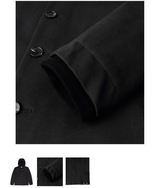 Benjamin Barker Black Parka Jacket, Men's Fashion, Coats, Jackets and ...