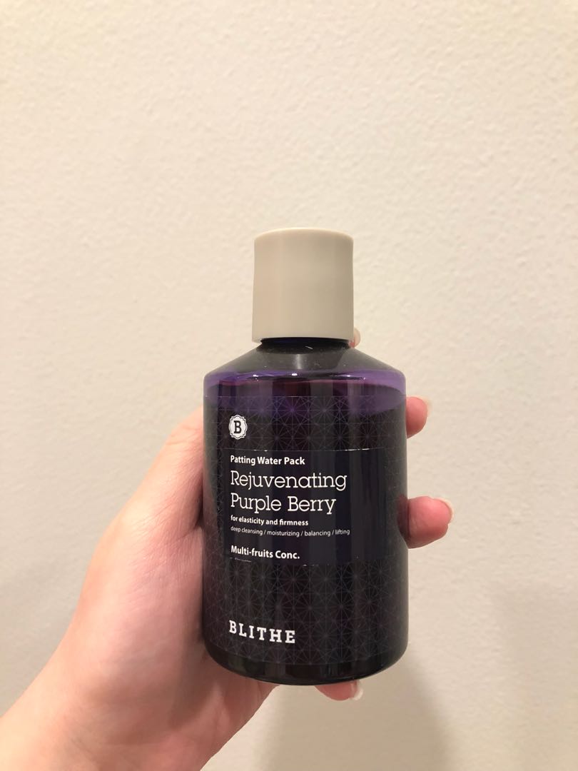 Blithe splash mask in purple berry, Kesehatan & Kecantikan, Kulit ...
