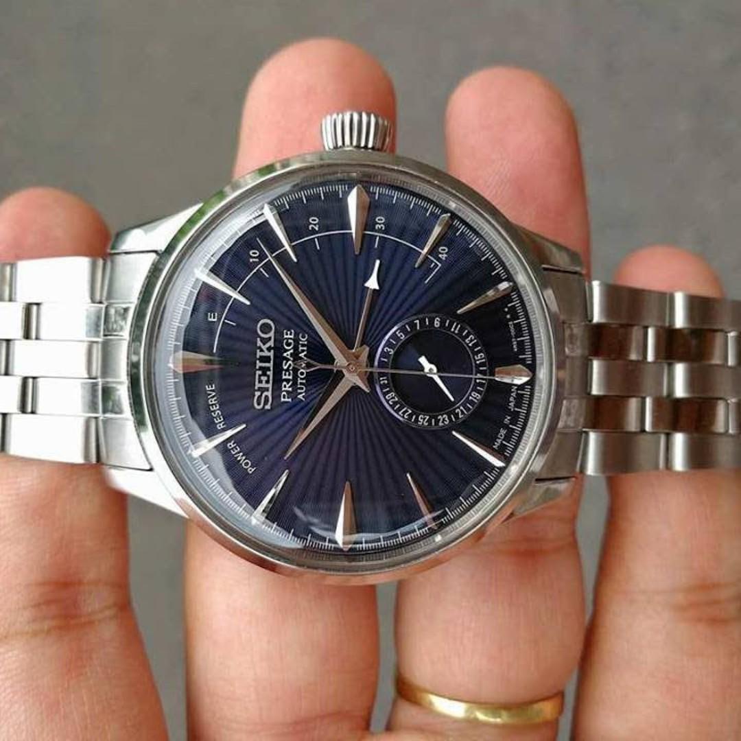 [BNIB] Seiko Presage Power Reserve Cocktail Time "Blue Moon" Made in ...