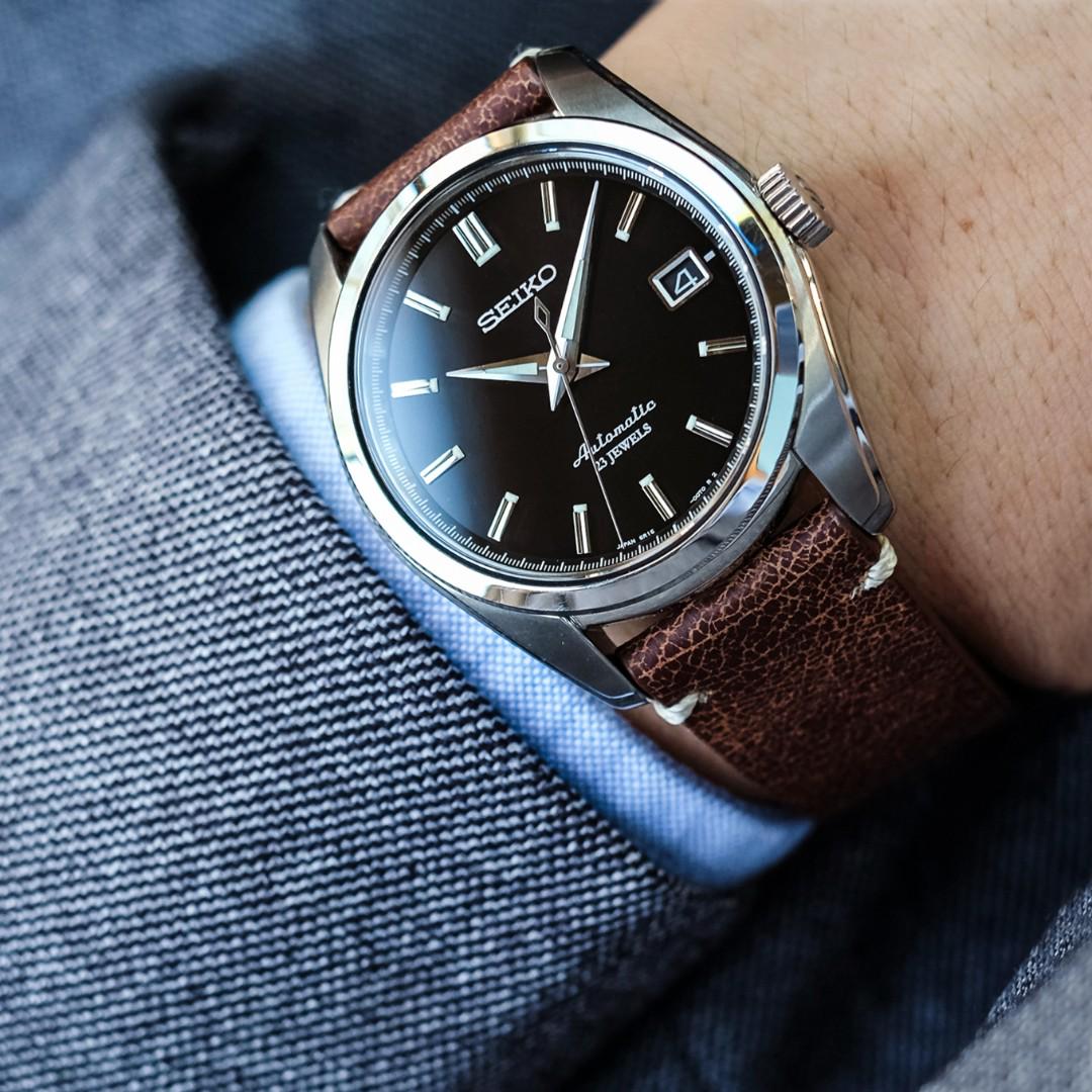 [BNIB] Seiko SARB033J1 SARB033 Black Dial Automatic 38mm Sapphire ...