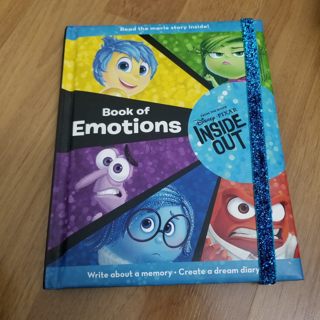 Book of emotions (Inside Out), Hobbies & Toys, Books & Magazines ...